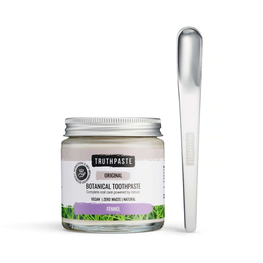 truthpaste Original: Fennel. Fluoride & SLS free toothpaste